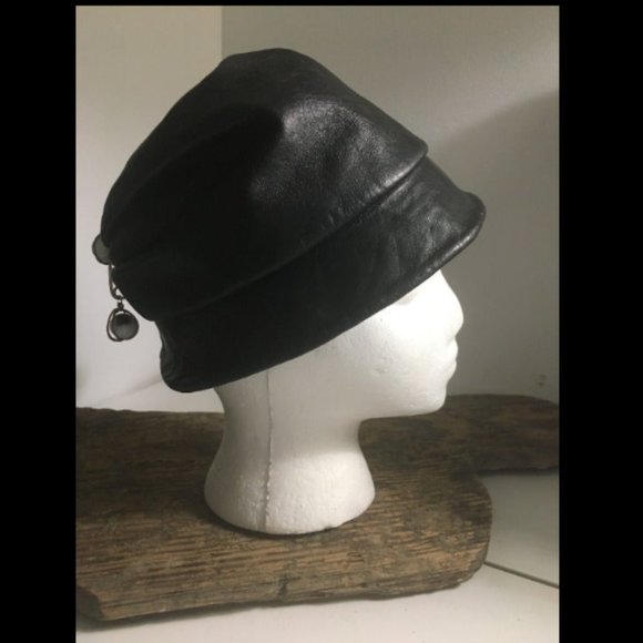 Authentic Original Vintage Style | Accessories | Vintage Black Leather ...